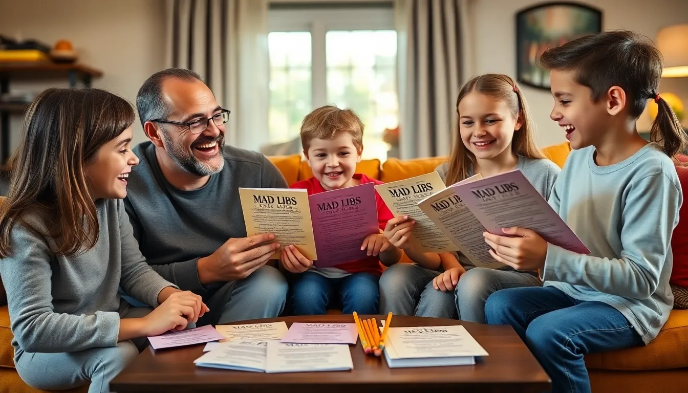 Mad Libs with Family: Unleash Laughter and Creativity at Your ...